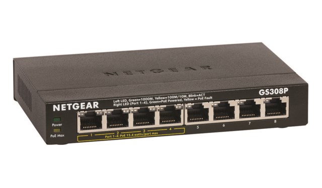 Netgear GS308EPP 8-Port Smart Managed Switch PoE+ | Scandinavianphoto.se