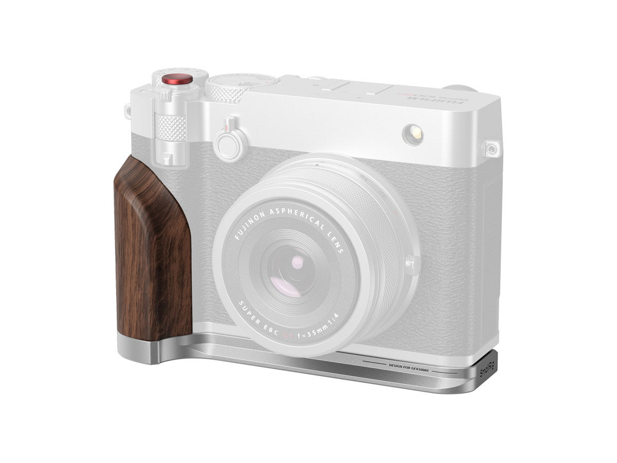 SmallRig L-Shape Mount Plate with Wooden Handle GFX100R | Scandinavian ...
